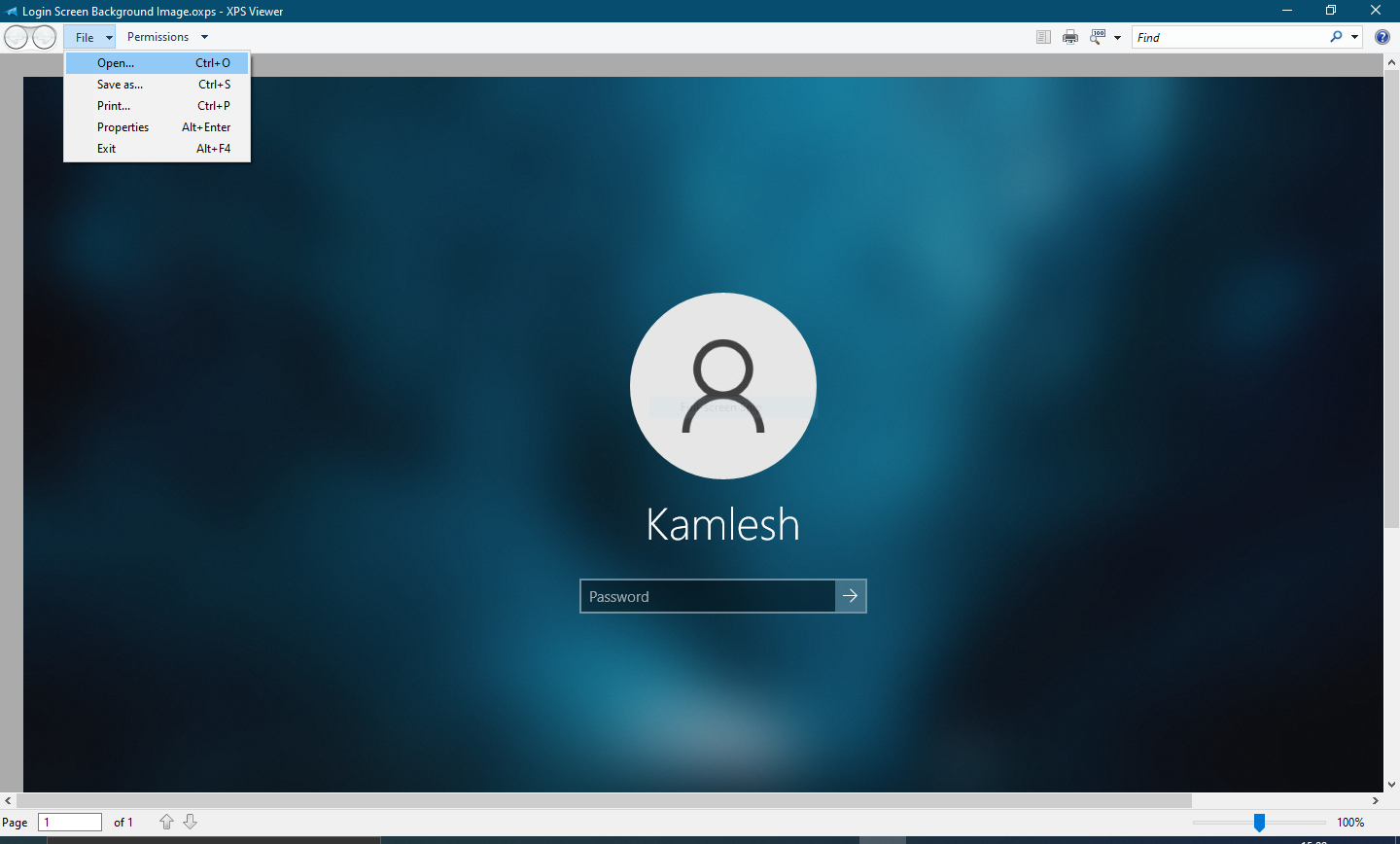 ¿Cómo puedo abrir un archivo OXPS o XPS en Windows 10?