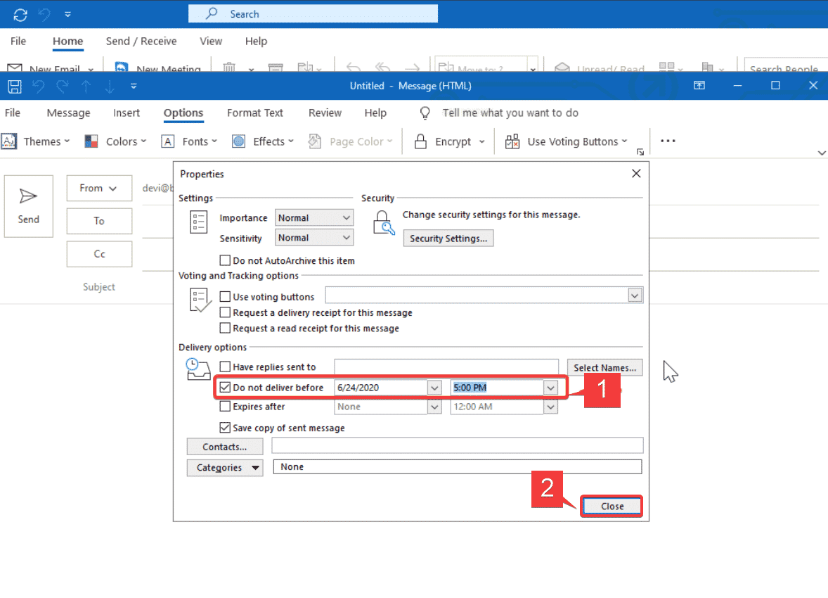¿Cómo deshacer un correo electrónico enviado en Microsoft Outlook? {3 ...