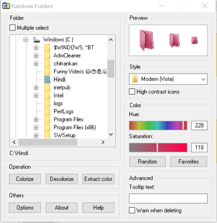 ¿Cómo colorear las carpetas de Windows 7 y 10 con las carpetas Rainbow?