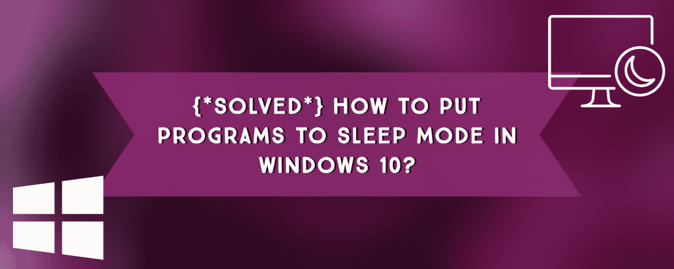 {* Resuelto *} ¿Cómo poner los programas en modo de suspensión en ...