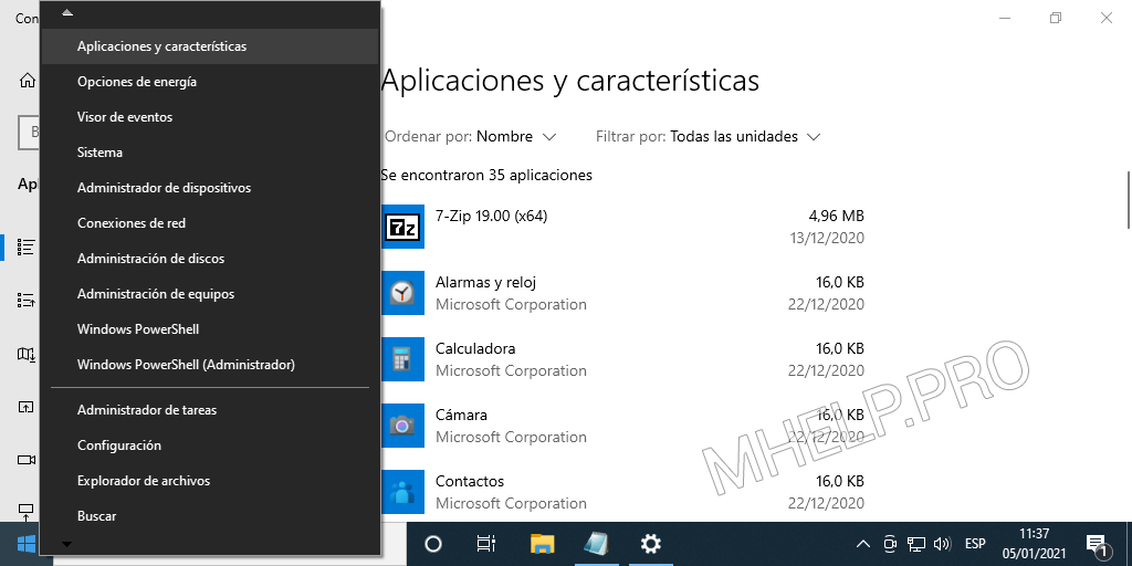 ¿Cómo ver la lista de programas instalados en Windows 10 ...