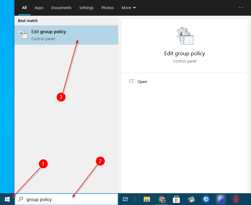 ¿Cómo abrir el Editor de políticas de grupo local (gpedit.msc) en ...